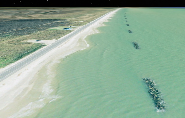 Lally Consulting - Holly Beach - Ocean View Beach Shoreline ...